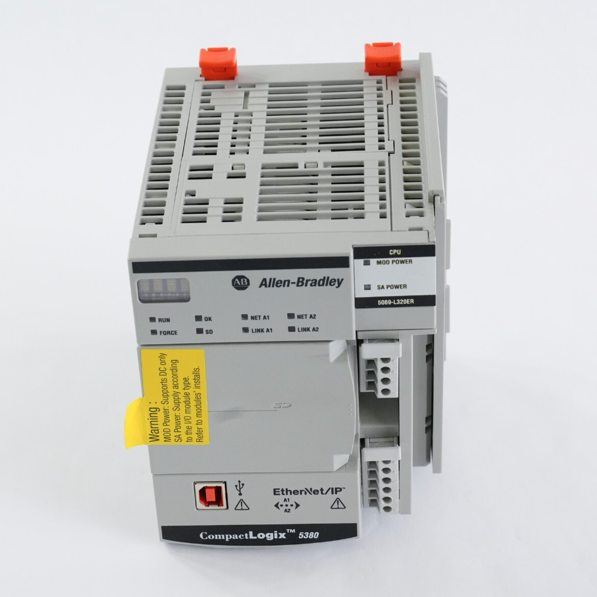 Allen Bradley 5069-L320ER /A CompactLogix 5380 Controller 2MB CPU PLC ...