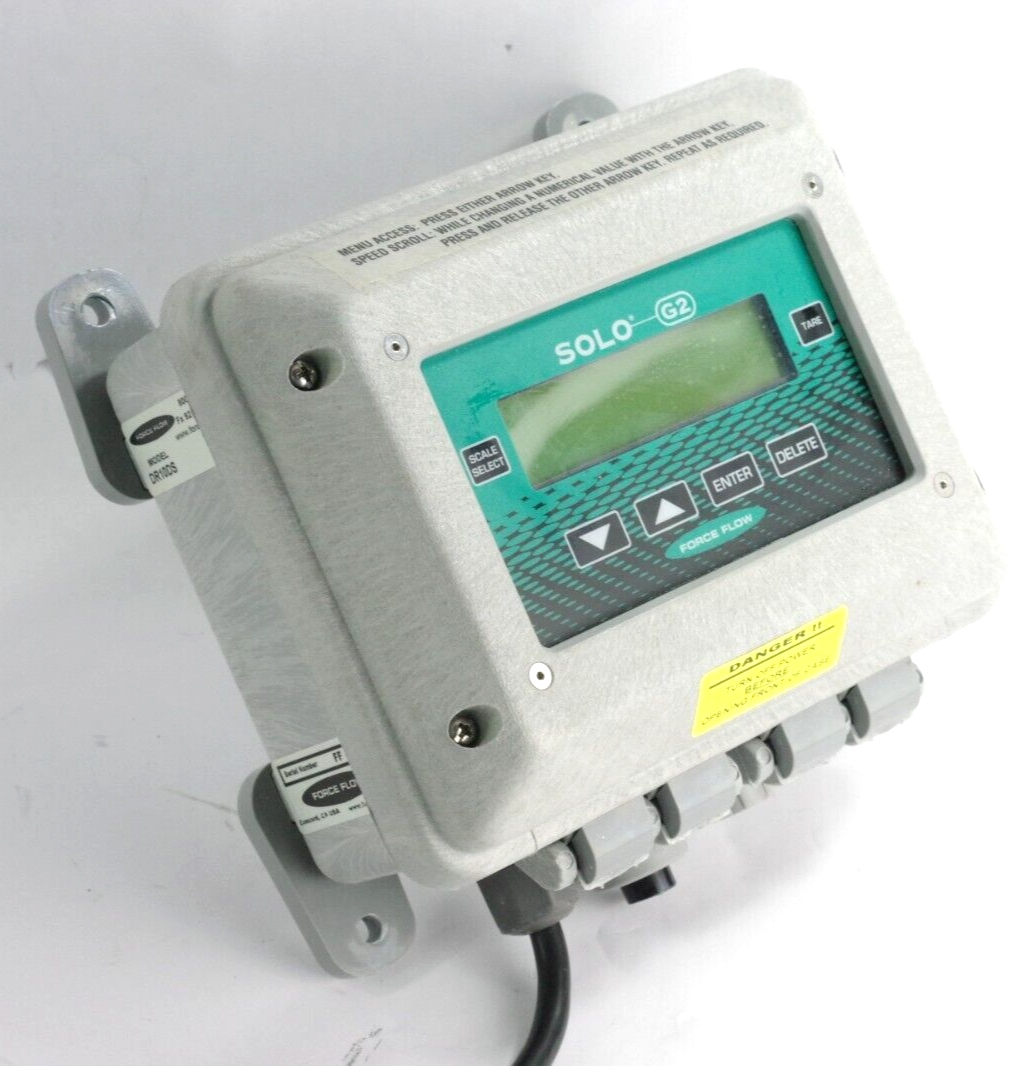 Force Flow Solo G2 Drum Chemical Scale Model DR10DS Digital Indicator ...