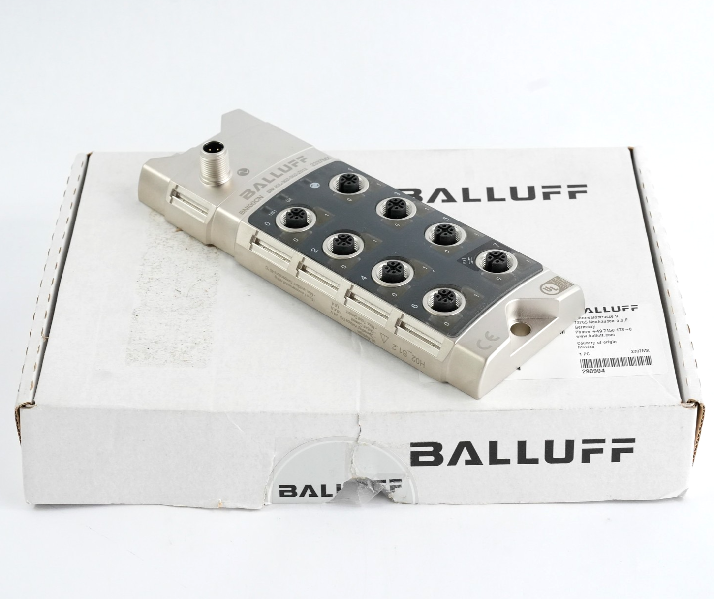 Balluff BNI00CN IO-Link Sensor/Actuator Hub BNI IOL-302-S02-Z012 – NJT ...