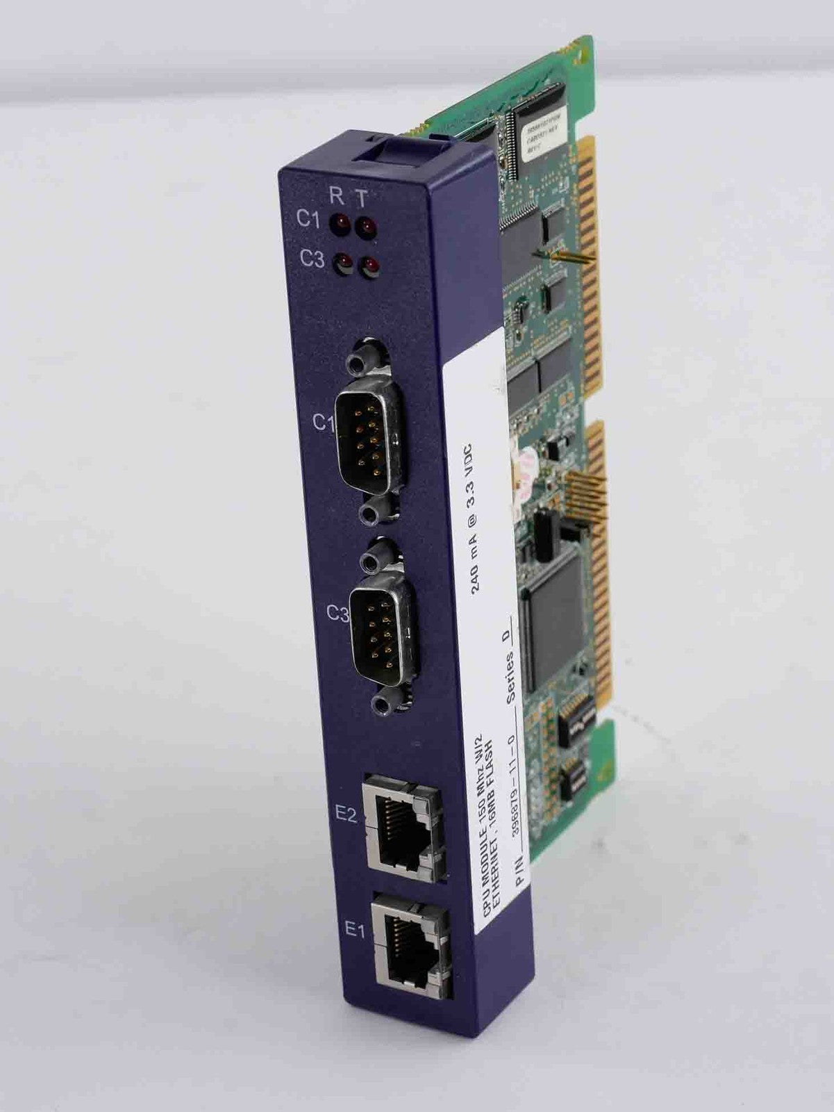 Bristol 396879-11-0 /D CPU Module Ethernet 240mA ControlWave Micro 396 ...