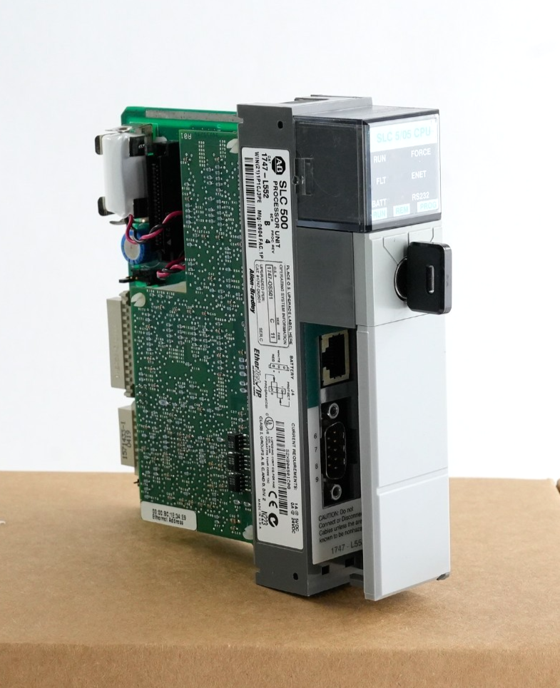 Allen Bradley 1747-L552 Ser B SLC 500 Processor Unit - Refurbished +1y ...