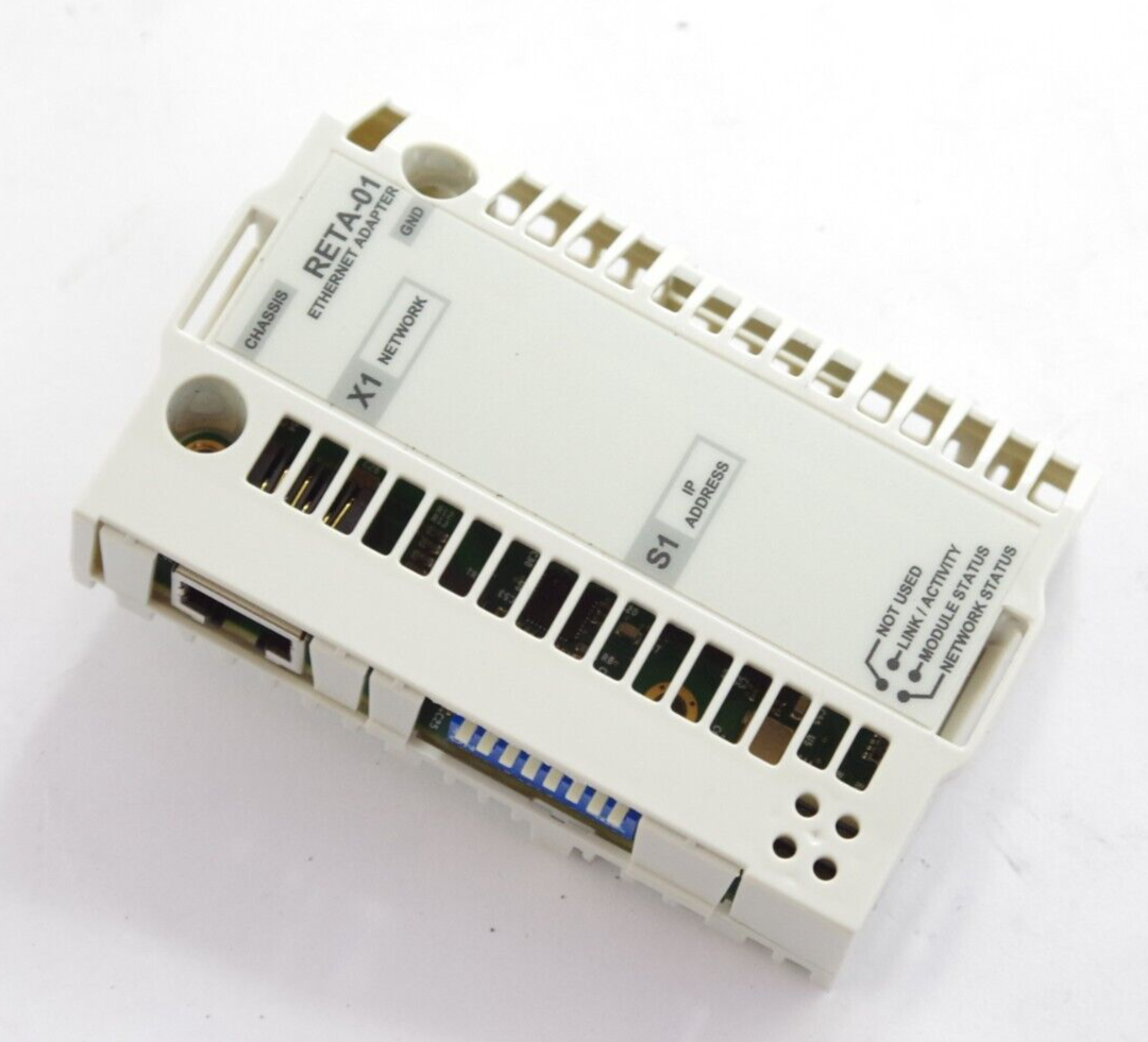 ABB RETA-01 Ethernet Adapter Module For ABB DCS Drives – NJT Automation