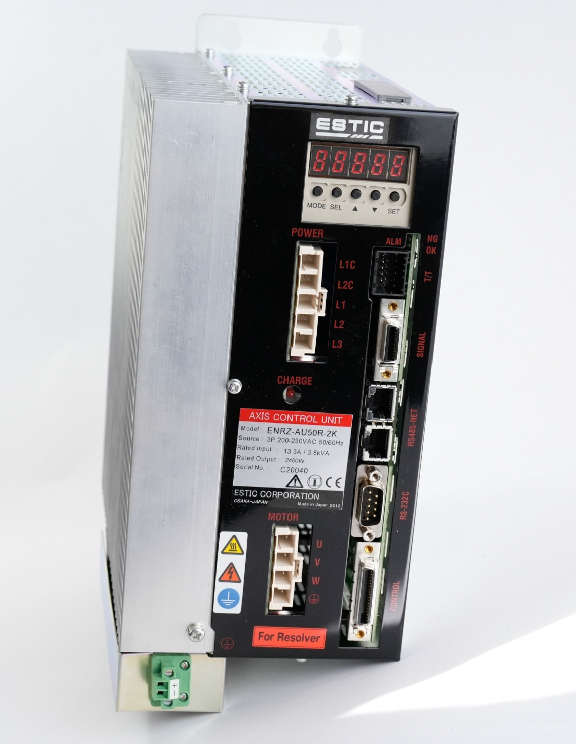 Estic ENRZ-AU50R-2K Axis Control Unit 3P 200-230VAC 50/60Hz ENRZAU50R2 ...