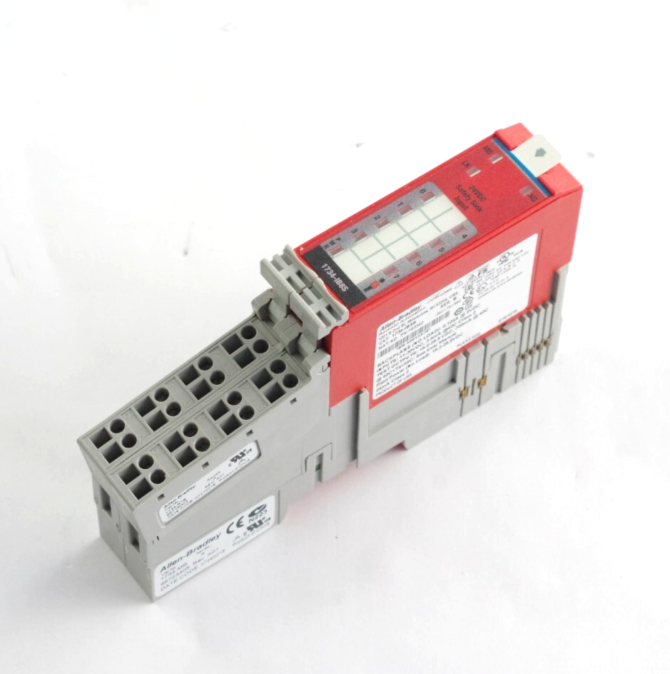 Allen Bradley 1734-IB8S POINT Guard I/O Safety Module W/ 2x 1734-TOPS ...