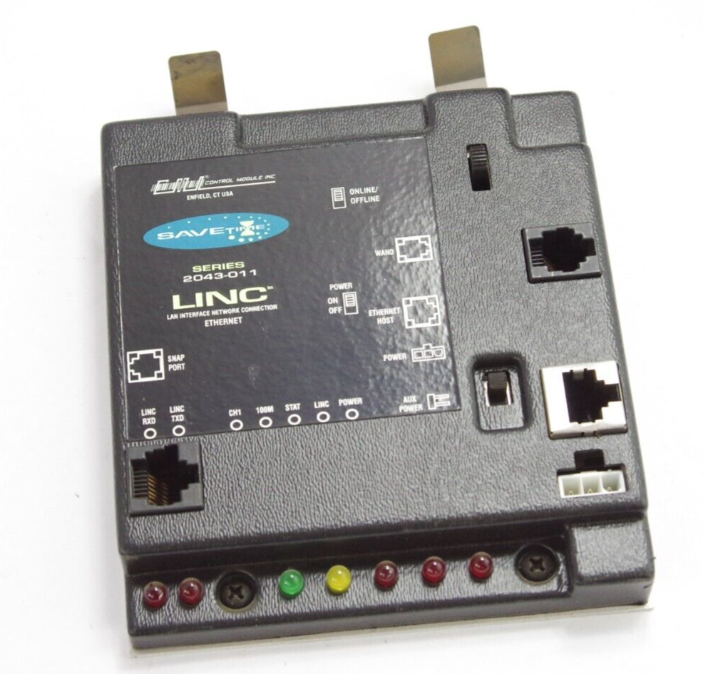 Control Module Series 2043-011 LINC LAN Network Connection Ethernet In ...