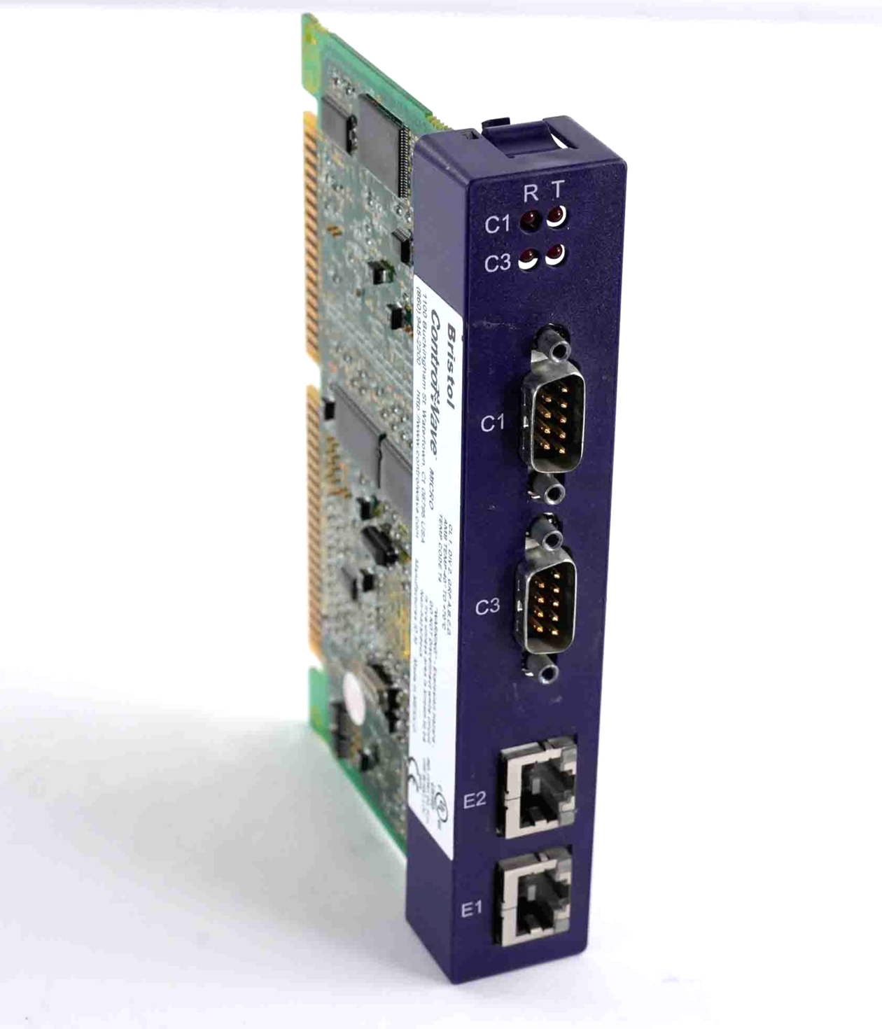 Bristol 396879-11-0 /D CPU Module Ethernet 240mA ControlWave Micro 396 ...